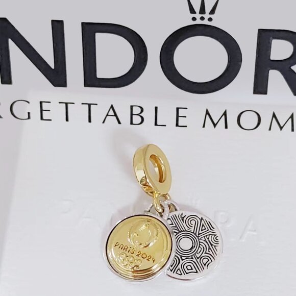 Pandora | Jewelry | Pandora Double Gravable Jeux Olympiques De Paris ...